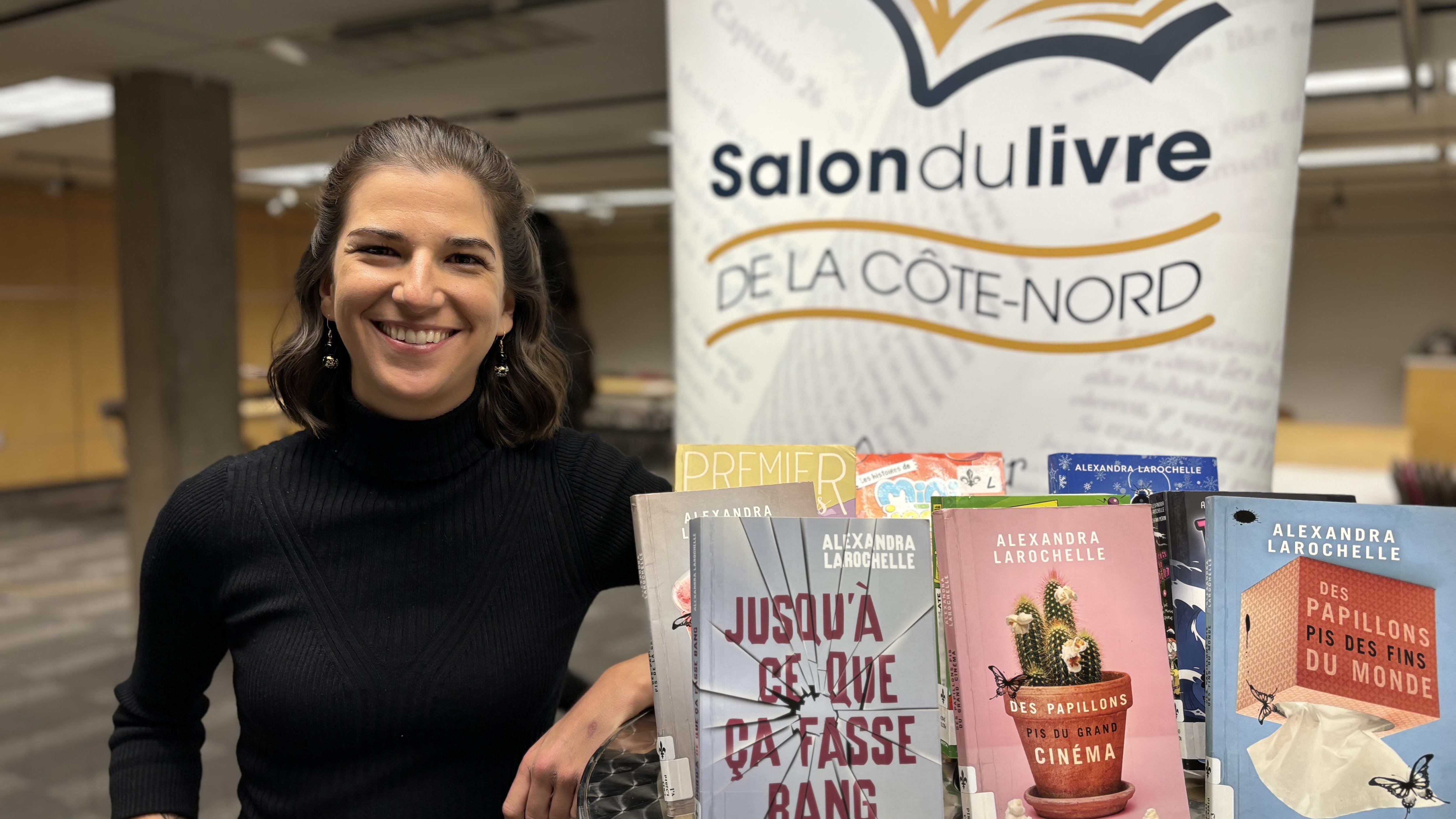 Alexandra Larochelle présente des ateliers d’écriture dans la région ...
