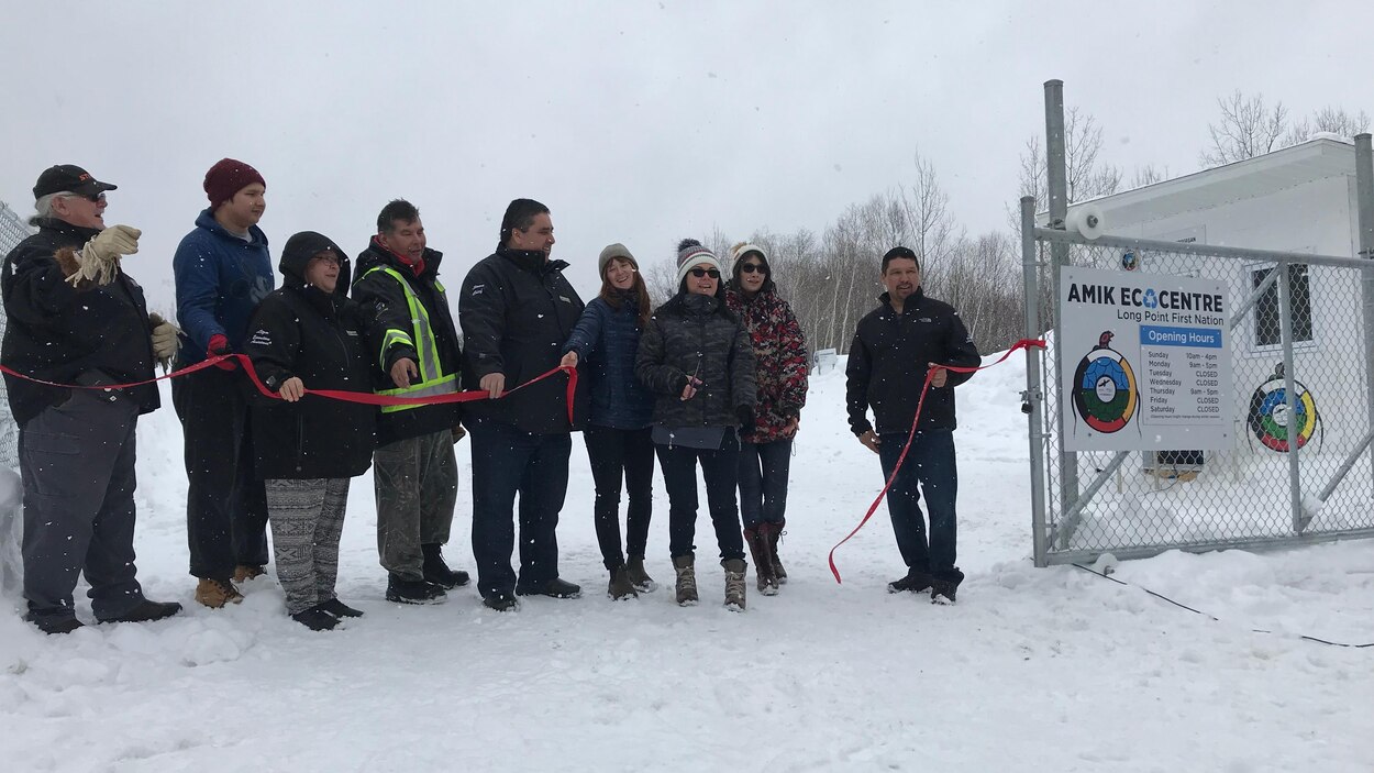 Winneway inaugure son écocentre | Radio-Canada