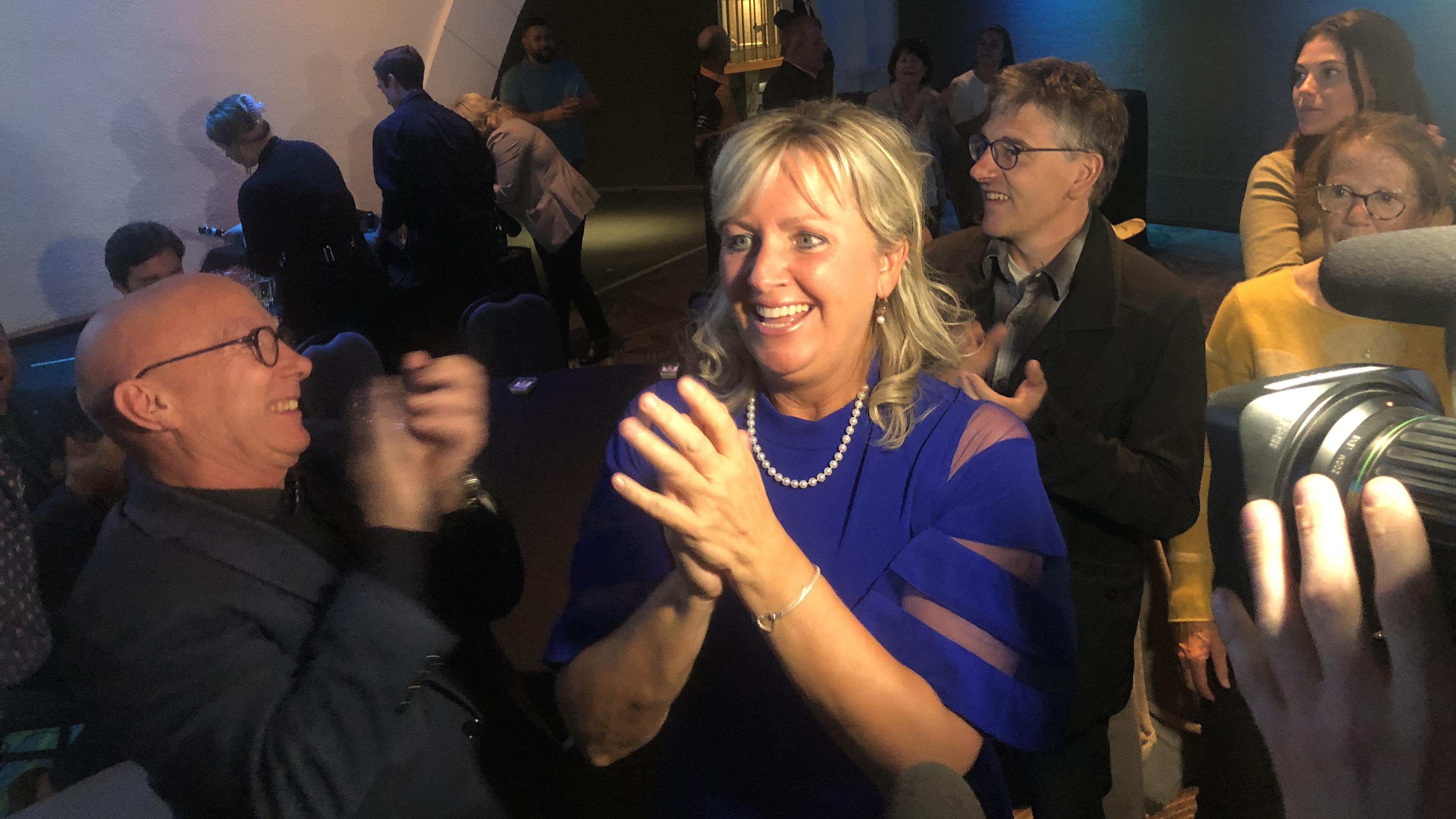 Un fort appui pour Andrée Laforest | OHdio | Radio-Canada