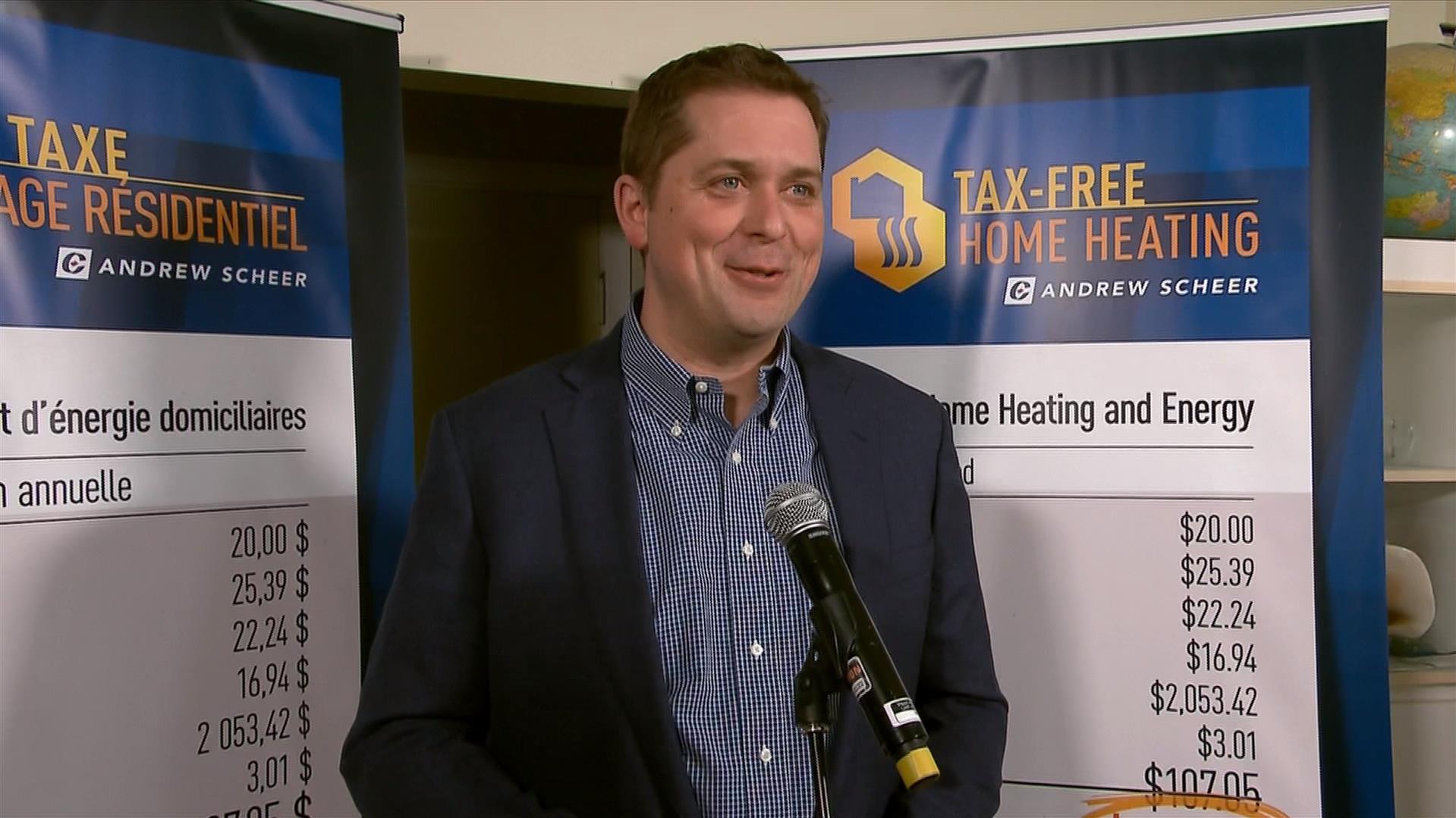 Entrevue avec Andrew Scheer, chef du Parti conservateur du Canada ...