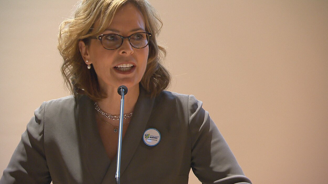 Démocratie Québec : Anne Guérette à l'attaque | Radio-Canada