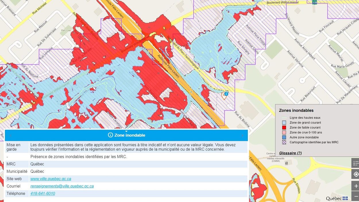 Une application pour repérer les zones à risques d’inondations | Radio ...