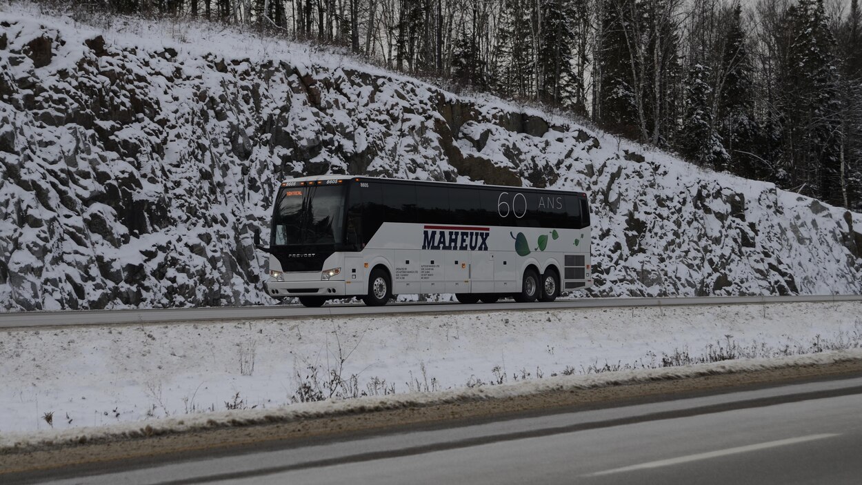 Autobus Maheux maintient son service pour le temps des Fêtes | Radio-Canada