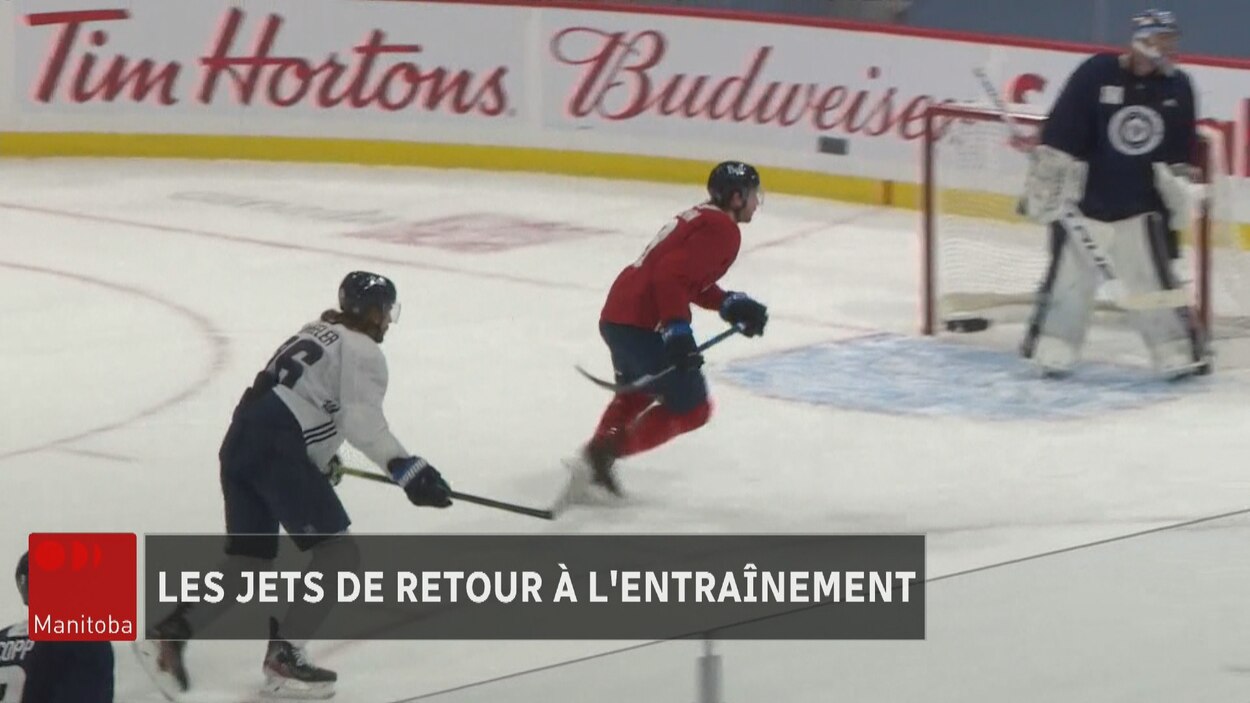 Les Jets de Winnipeg de retour sur la glace du Bell MTS Centre | Radio ...