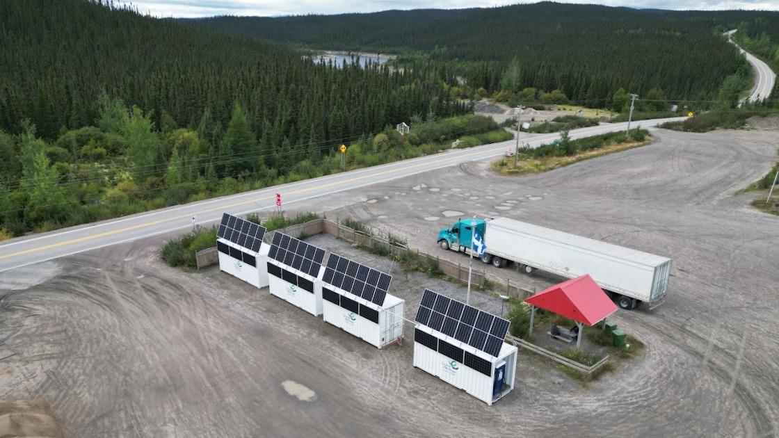 Première et nouvelle borne pour véhicule électrique au Relais Gabriel ...