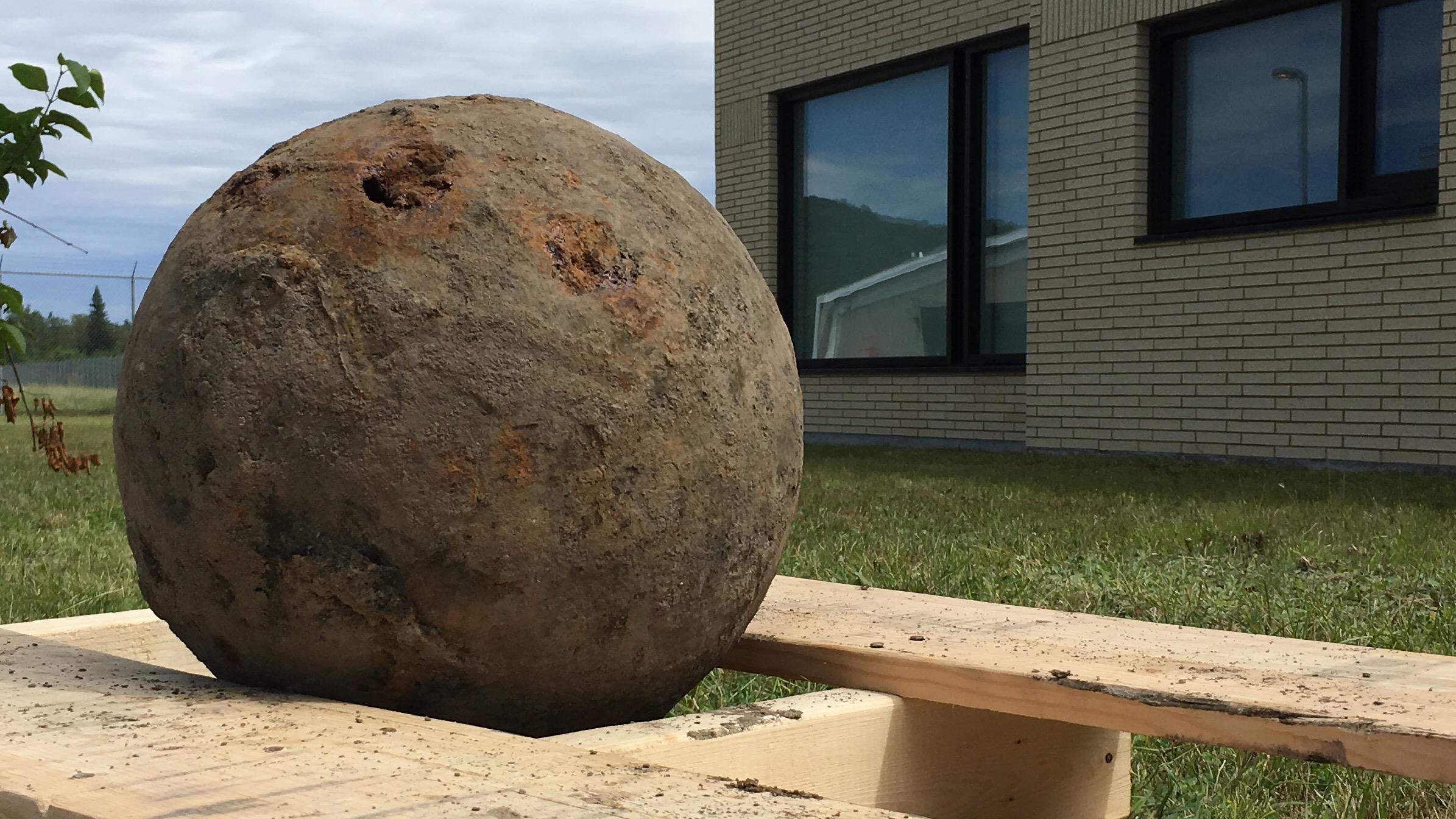 Un boulet de 1759 retrouvé : quelle histoire nous raconte-t-il? | OHdio ...
