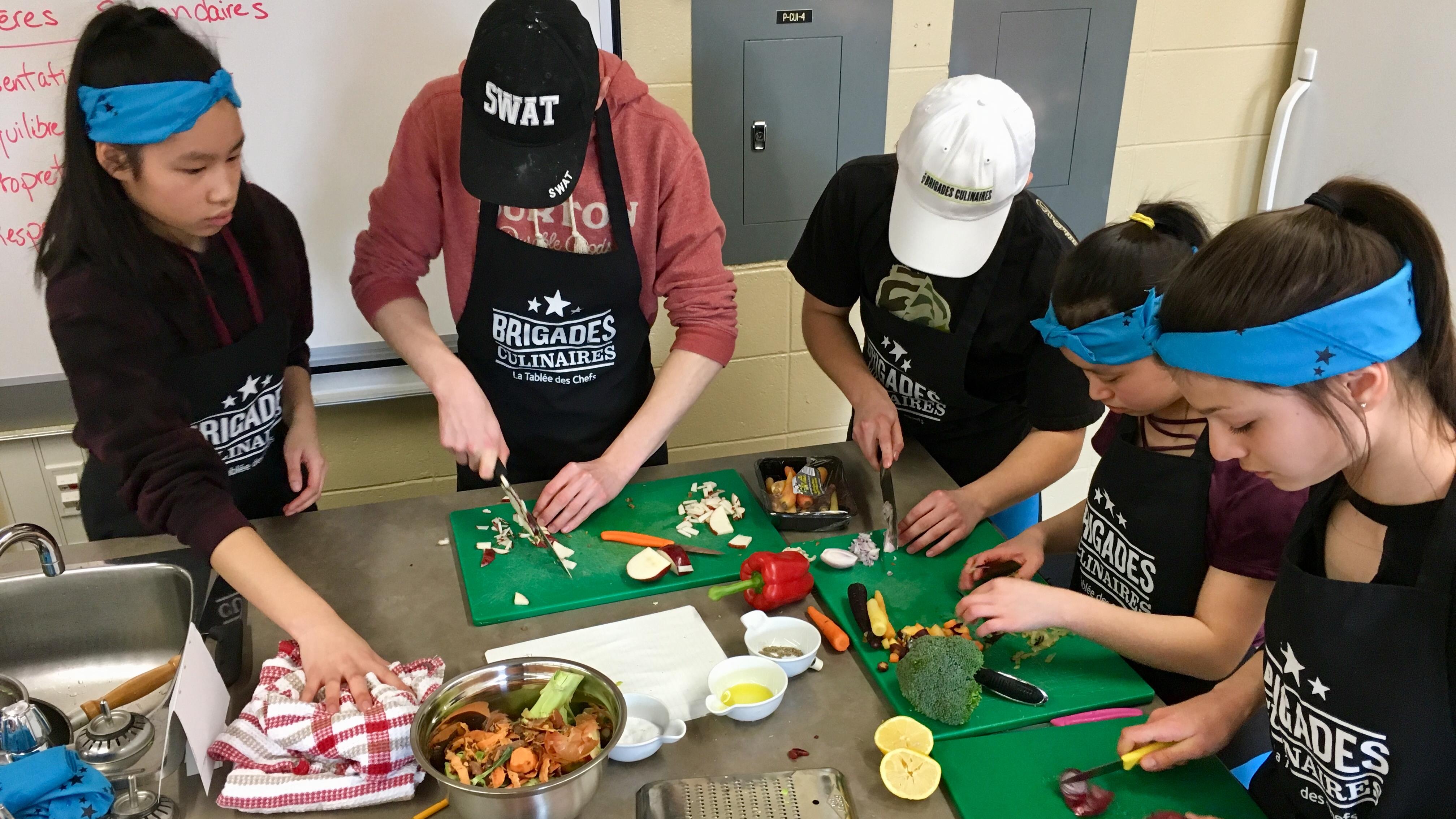 Le rôle de la brigade culinaire de l'école Paul-Hubert de Rimouski ...