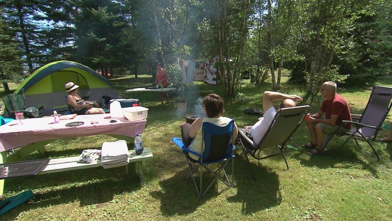 Amqui mise sur son camping | Radio-Canada