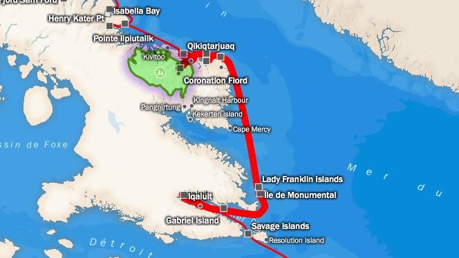 Mathieu Arsenault de retour de l'expédition Canada C3