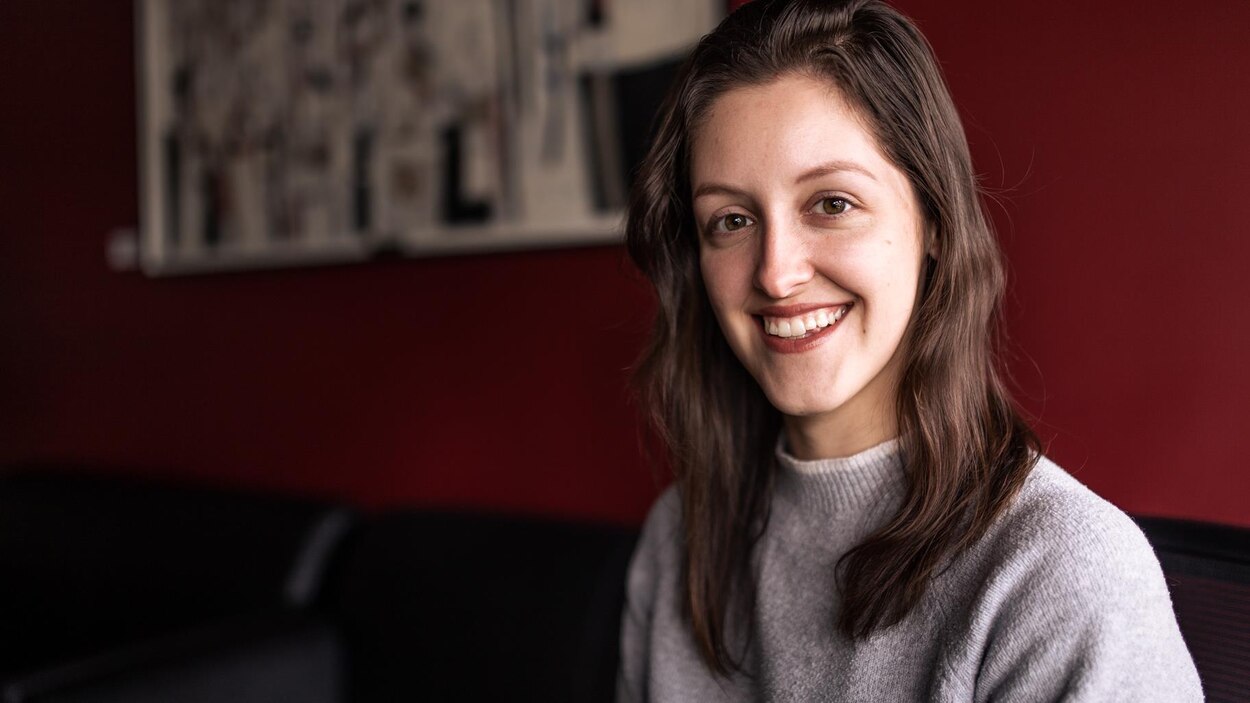 Un moment avec Caroline Touchette sur le plateau de la série Banni ...