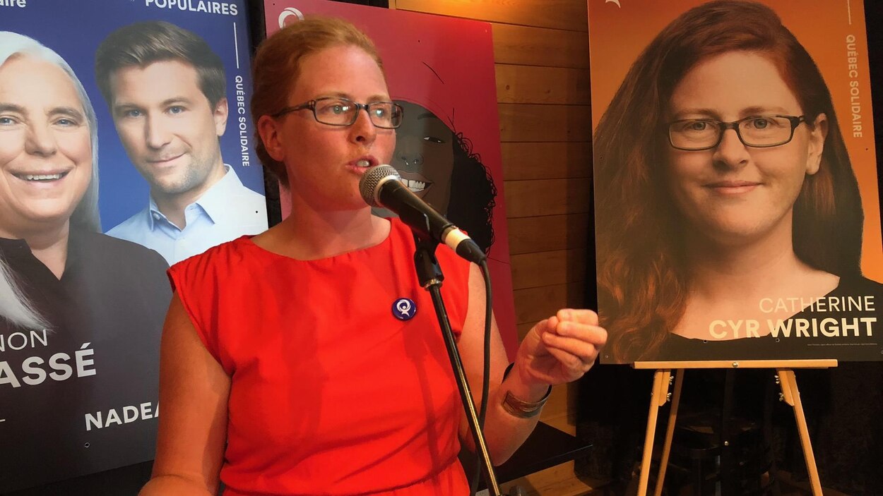 Catherine Cyr Wright, candidate de QS dans Bonaventure, répond à nos ...