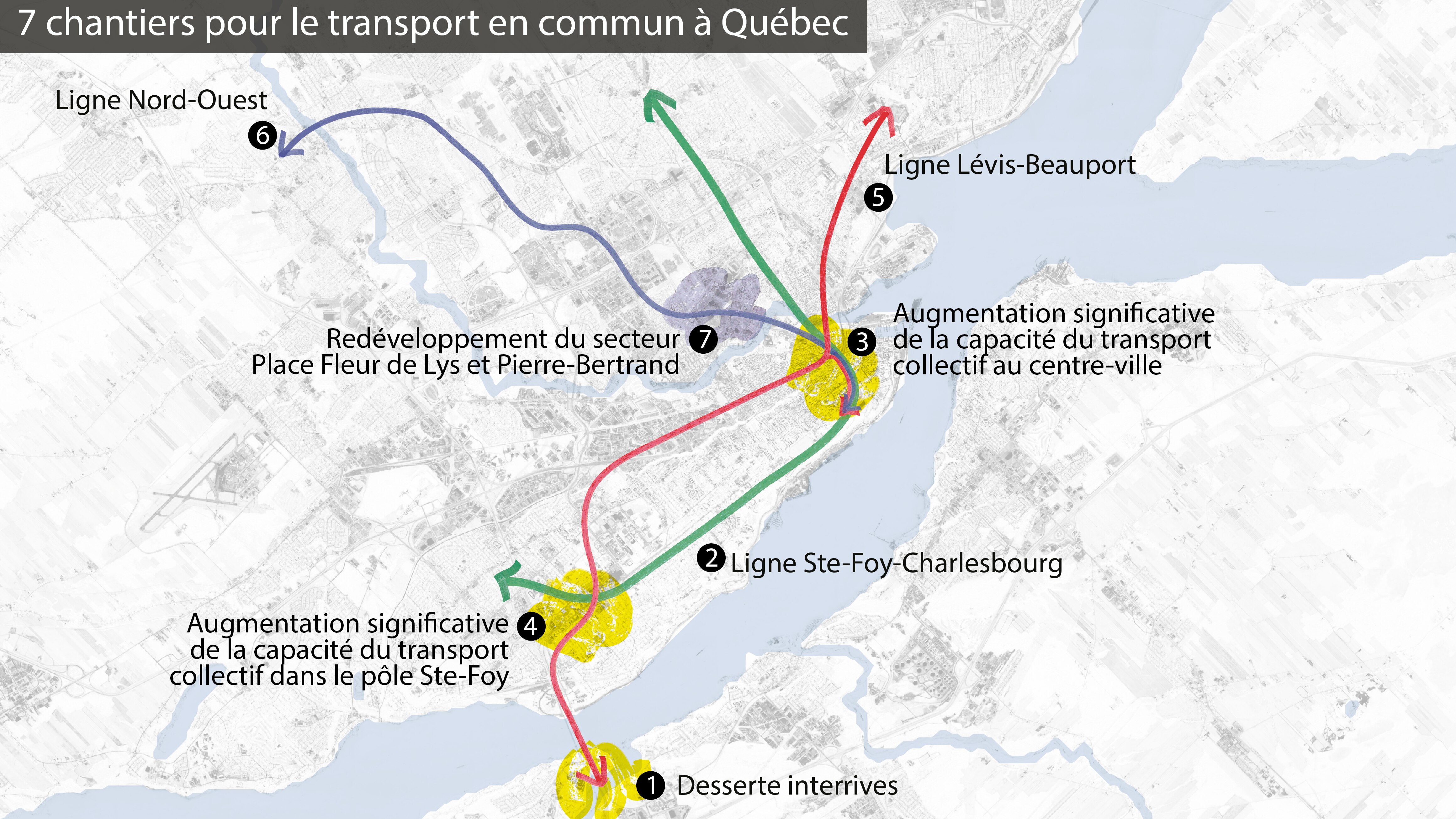 Transport en commun : 7 chantiers prioritaires pour Québec | OHdio ...