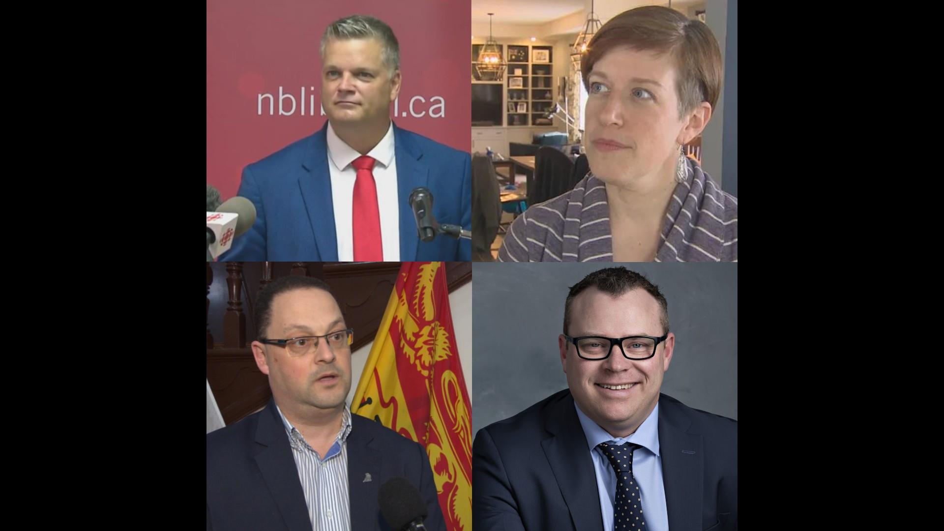 Table ronde avec les quatre candidats à la chefferie libérale du N.-B ...