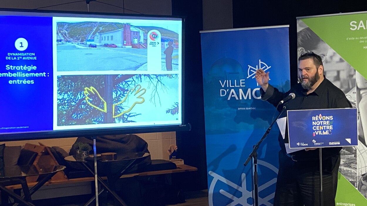 Amos veut donner un nouveau souffle à son centre-ville | Radio-Canada