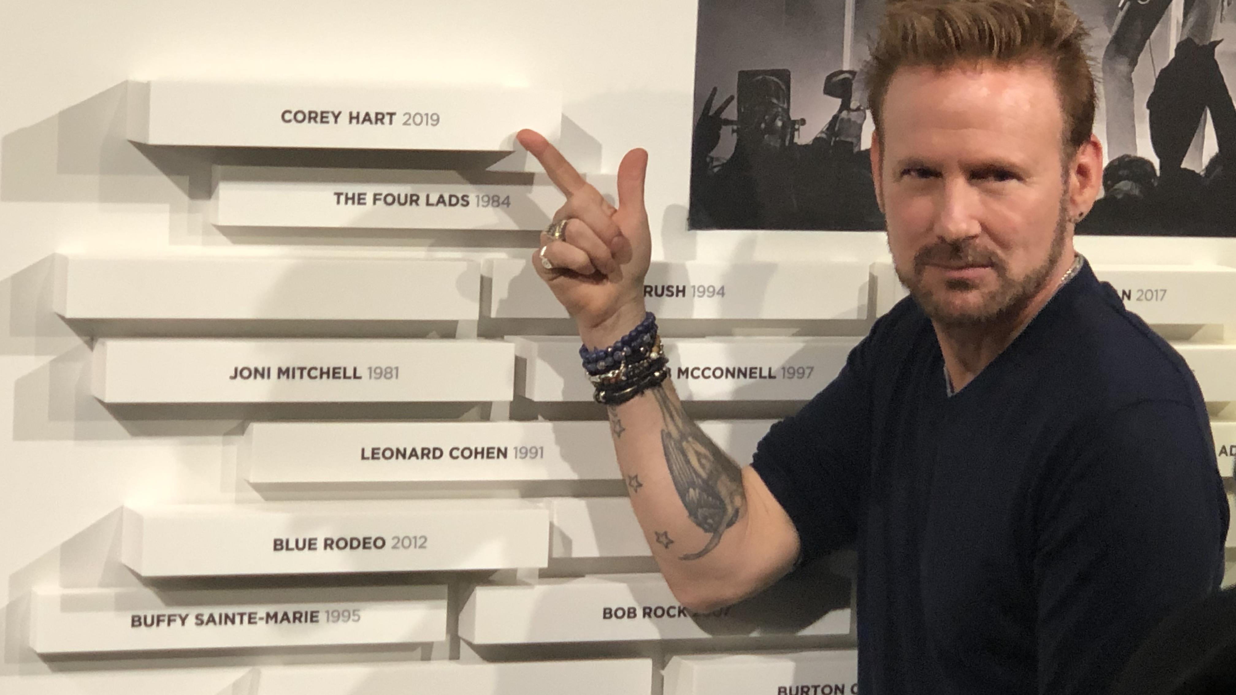 Corey Hart au Panthéon de la musique canadienne | OHdio | Radio-Canada