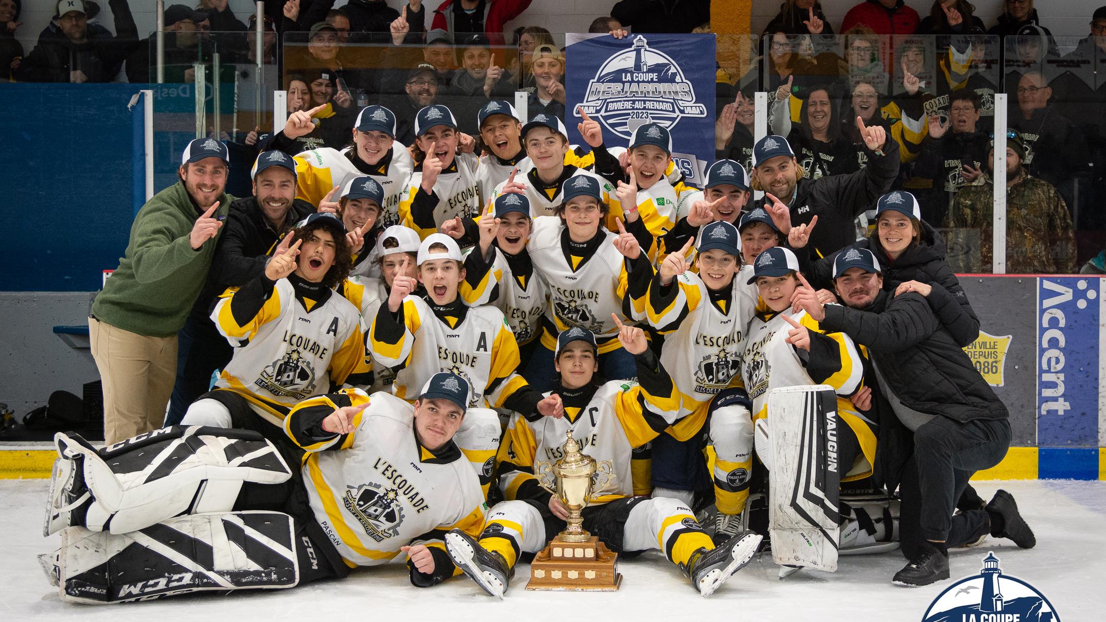 3 coupes et une finale pour L’Escouade des Îles à la Coupe Desjardins ...