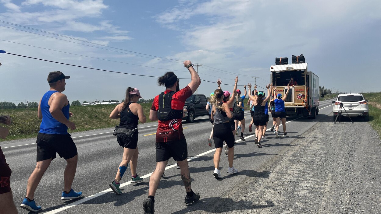 C’est parti pour la 14e édition de l’Ultramarathon Leucan | Radio-Canada