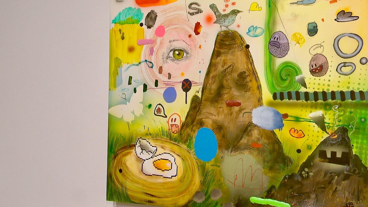 Le peintre québécois Dan Brault s’expose | Radio-Canada