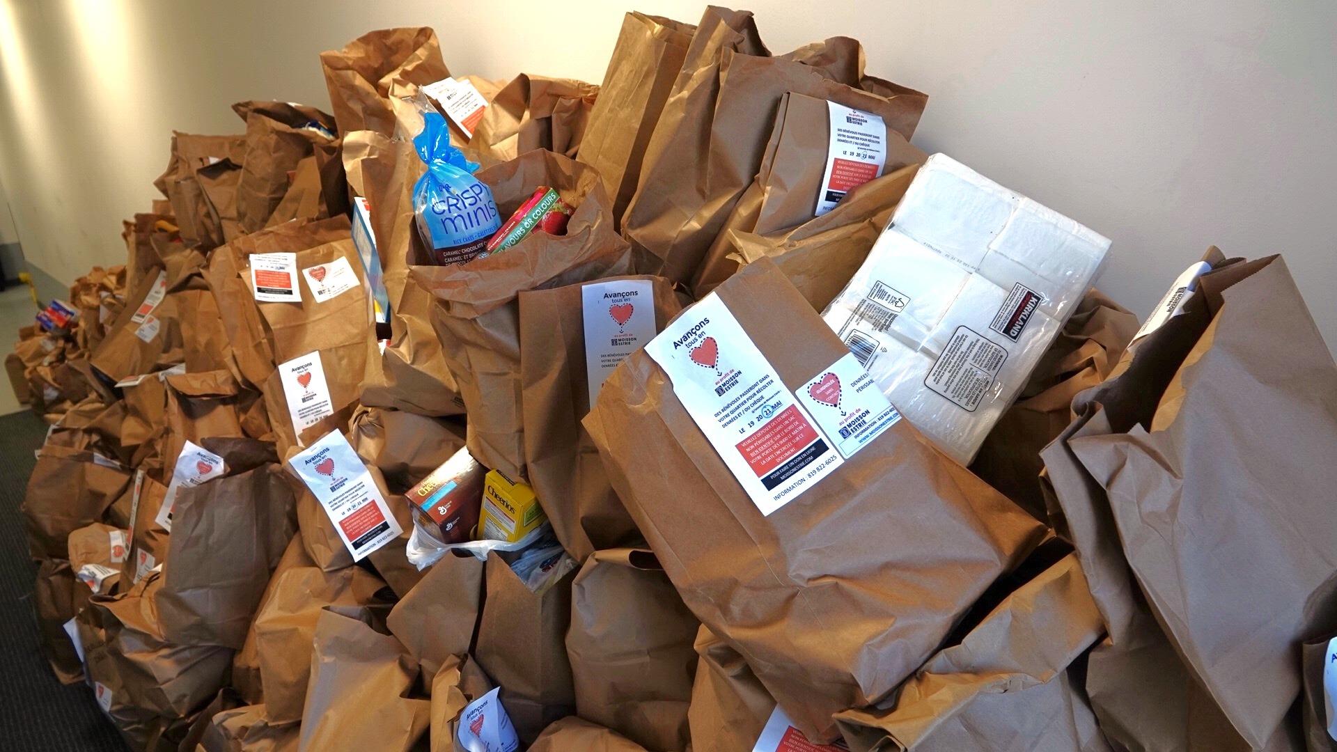 Moisson Estrie et la guignolée sans contact | OHdio | Radio-Canada