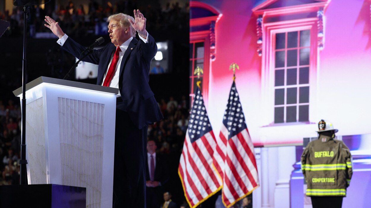 « Je ne suis pas censé être ici », dit Donald Trump à la convention ...