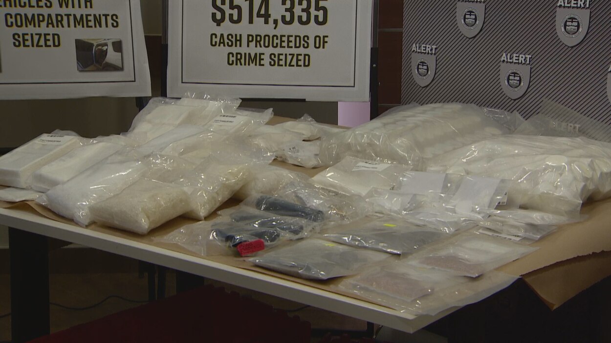 La police démantèle un réseau de trafic de drogues entre l’Alberta et ...