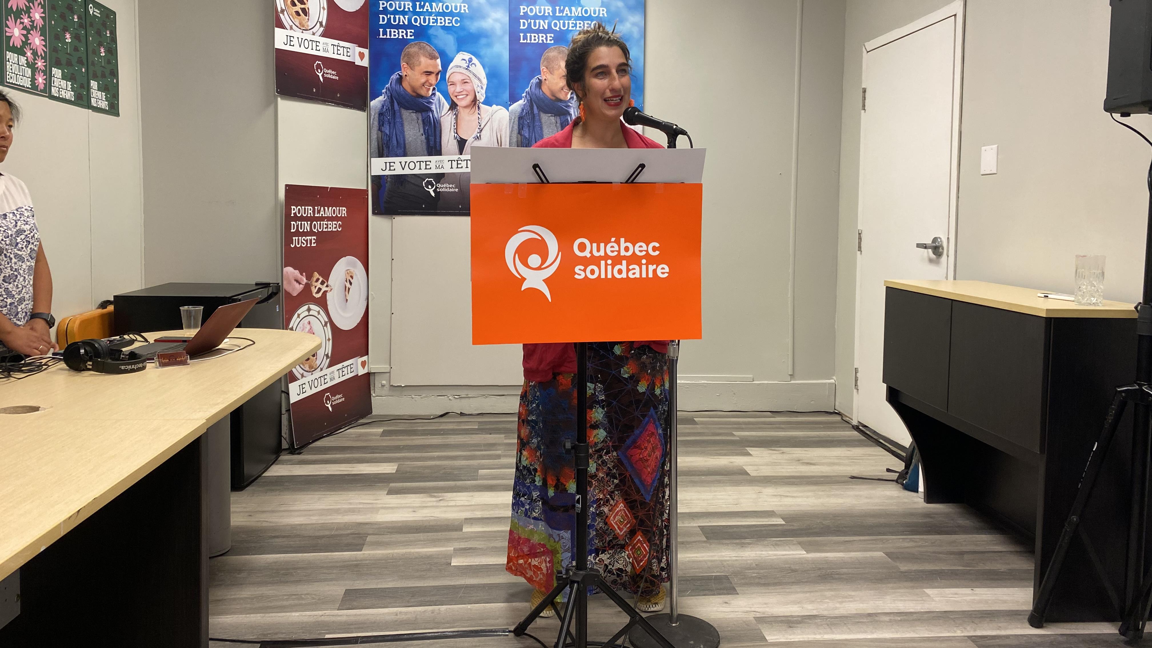 Lancement de la campagne électorale d'Émilise Lessard-Therrien | OHdio ...