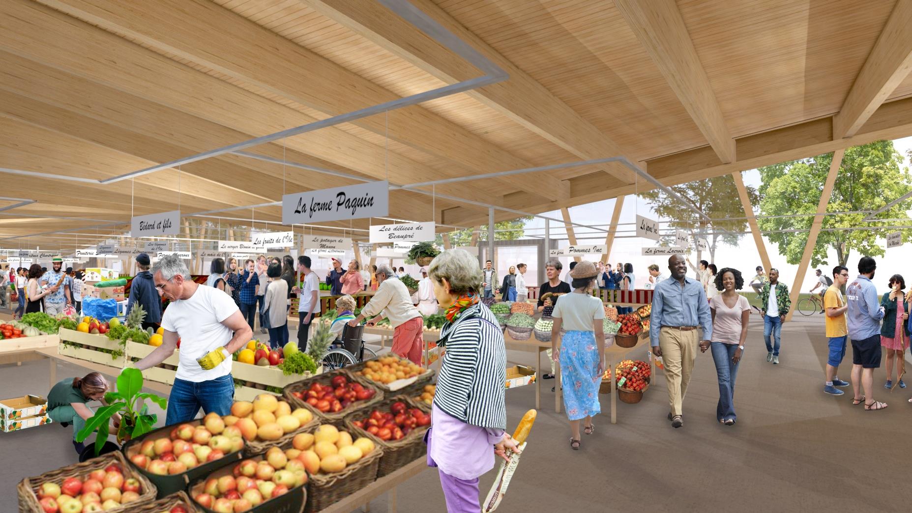 Ouverture de la nouvelle structure du marché public Ste-Foy | OHdio ...