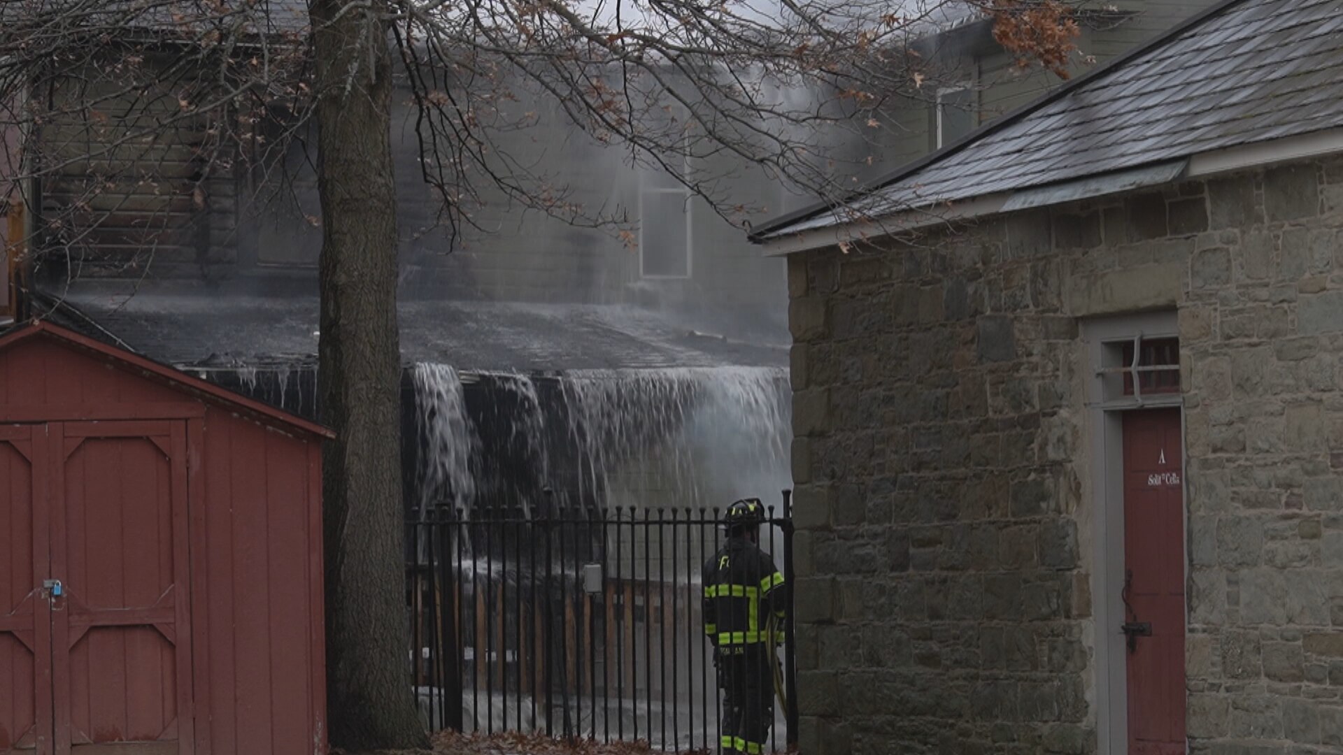 Un édifice historique de Fredericton victime d’incendie est menacé de ...