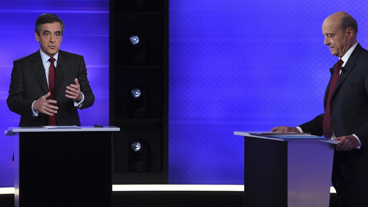 Fillon jugé plus convaincant que Juppé lors du dernier débat | Radio-Canada