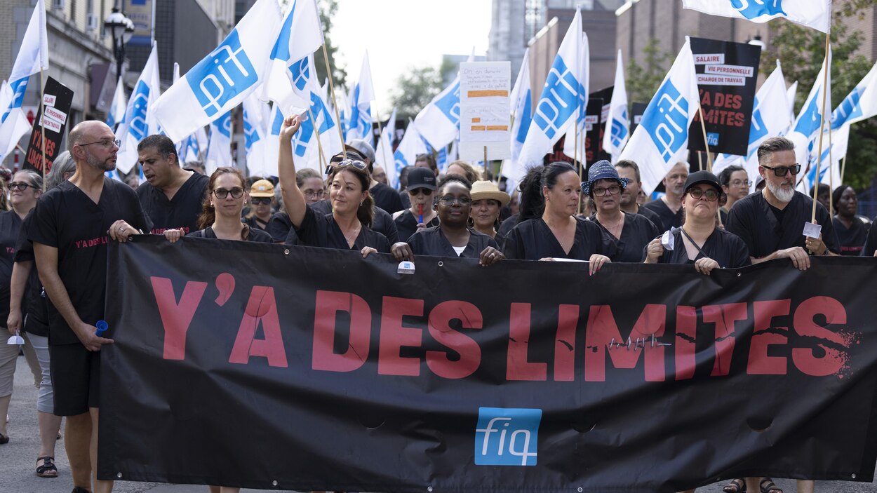 Les membres de la FIQ appelés à se prononcer sur un mandat de grève ...