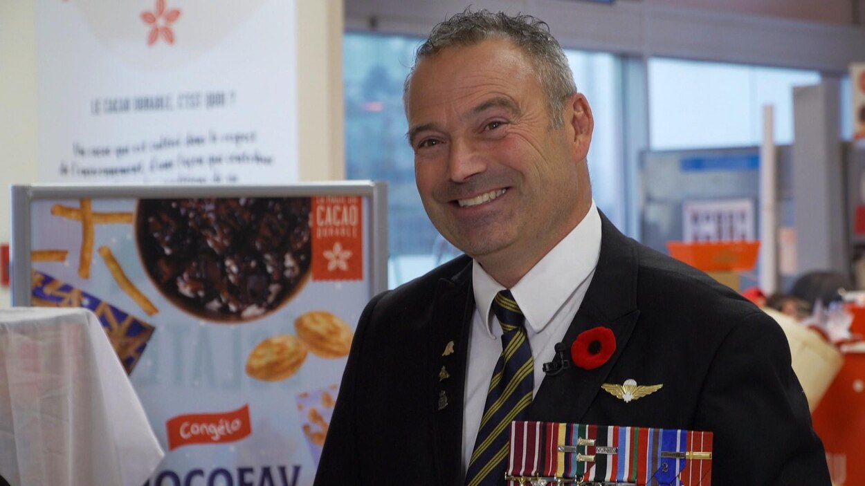 Jour du Souvenir: entrevue avec Frédéric Caron | Radio-Canada