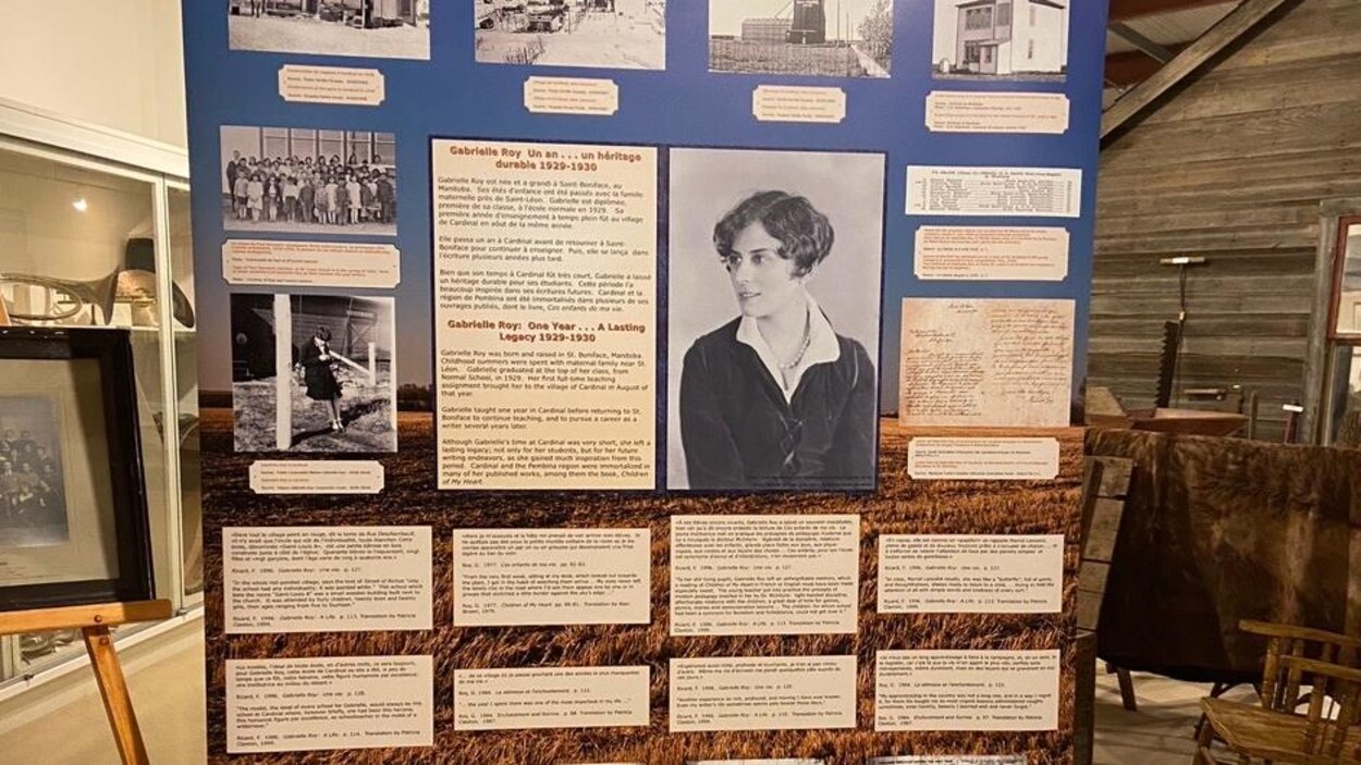 La première année d’enseignement de Gabrielle Roy à Cardinal soulignée ...