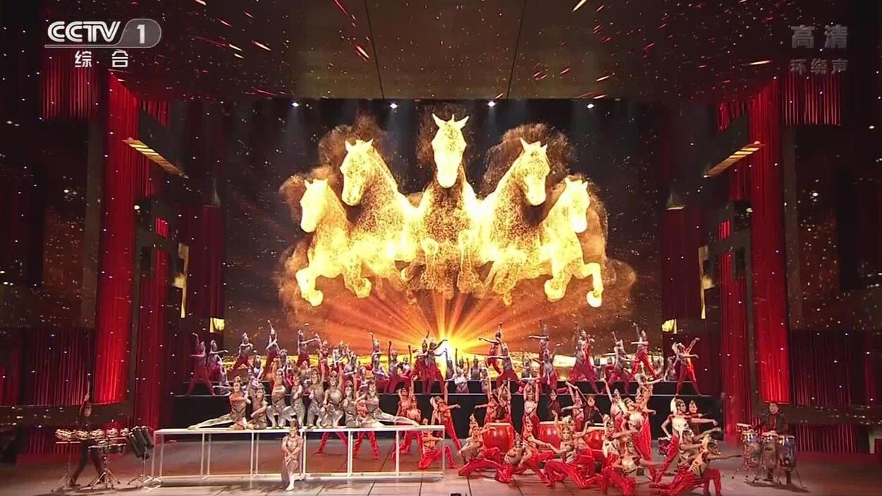 La participation du Cirque du Soleil au grand gala du Nouvel An chinois ...