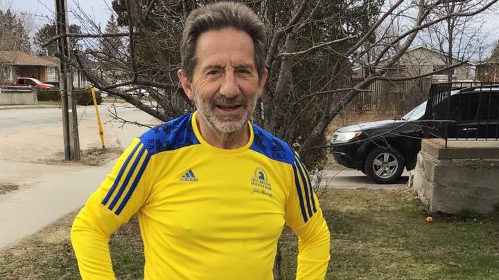 Le « Running Grandpa » court le marathon de Boston...à North Bay ...