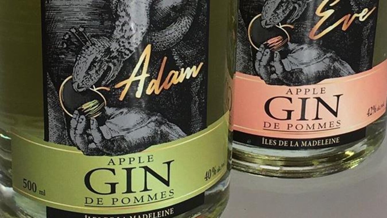Adam et Ève, deux nouveaux gins qui goûtent les Îles | Radio-Canada