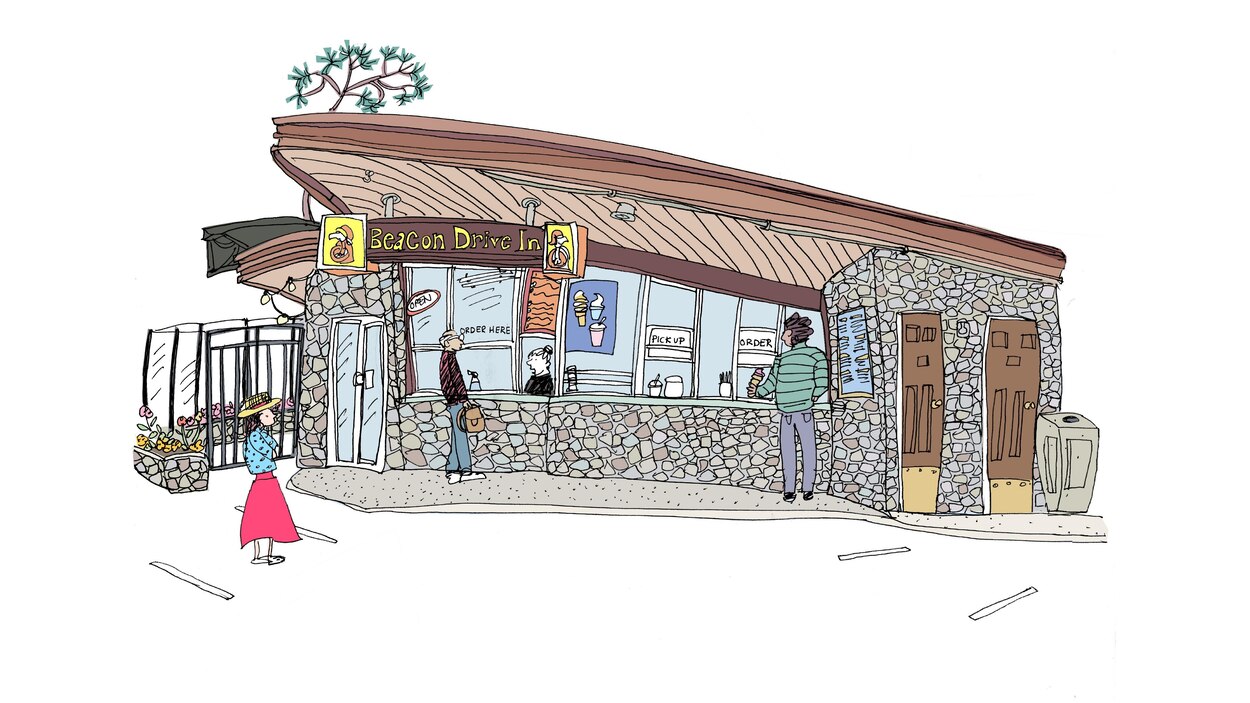 Victoria vue par l’illustratrice Emma Fitzgerald | Radio-Canada