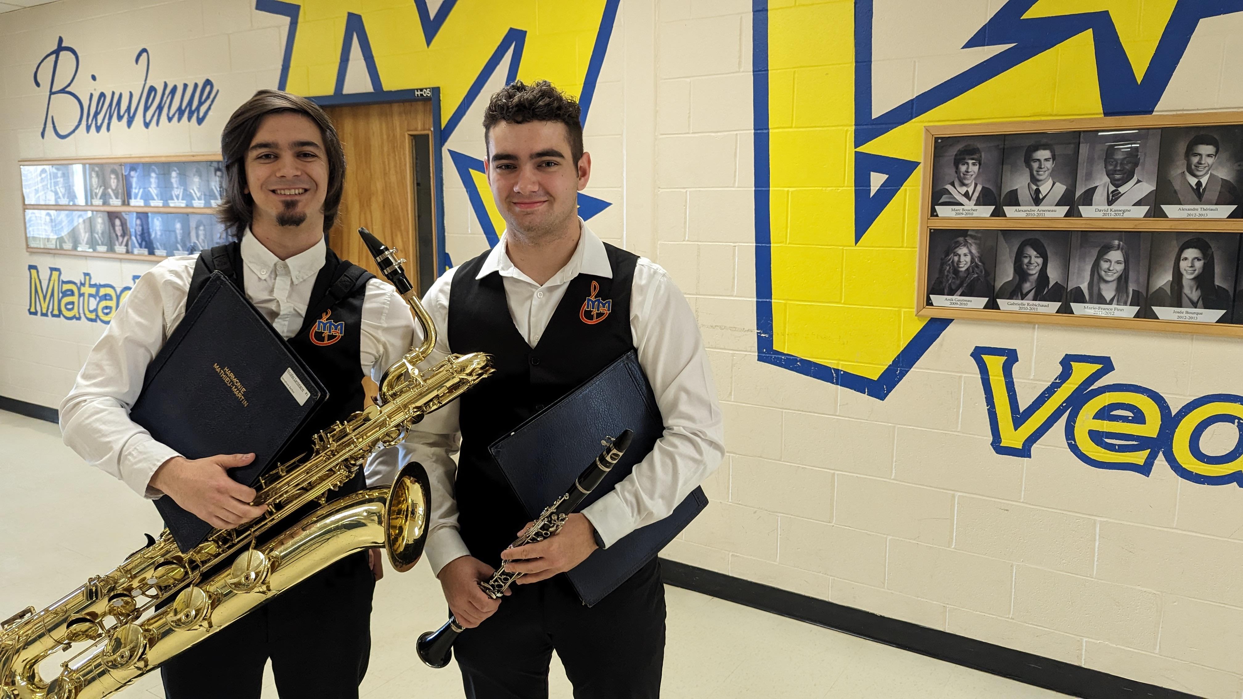 L'harmonie de Mathieu-Martin : de jeunes musiciens témoignent | OHdio ...