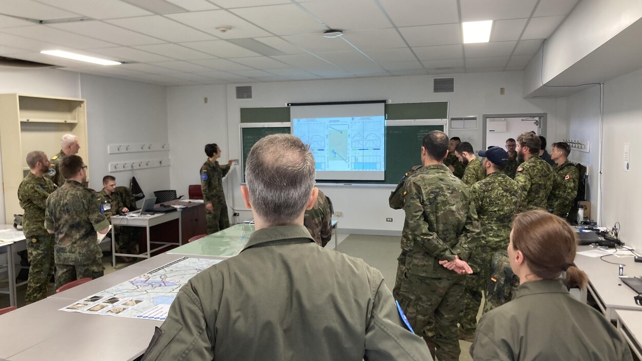 Un exercice militaire international en cours à Valcartier | Radio-Canada