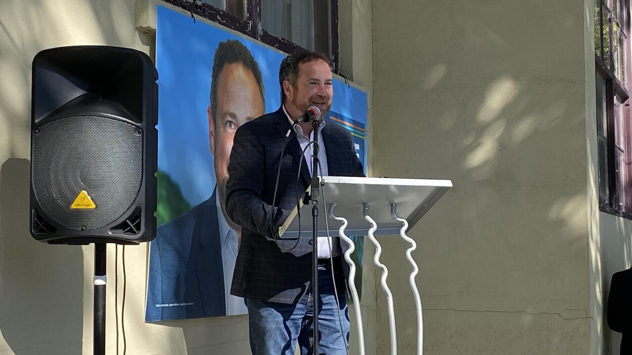 Jean Lamarche lance sa campagne à Trois-Rivières | Radio-Canada