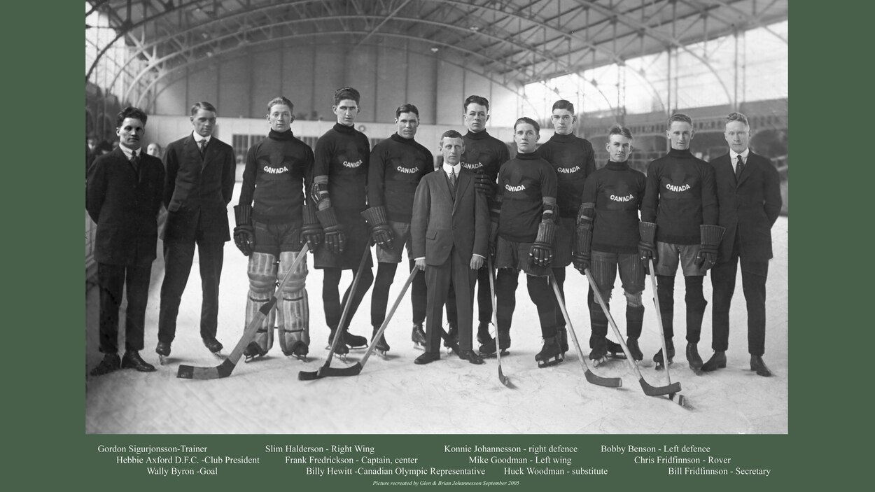 100 ans après leur victoire olympique, les Falcons de Winnipeg sont ...