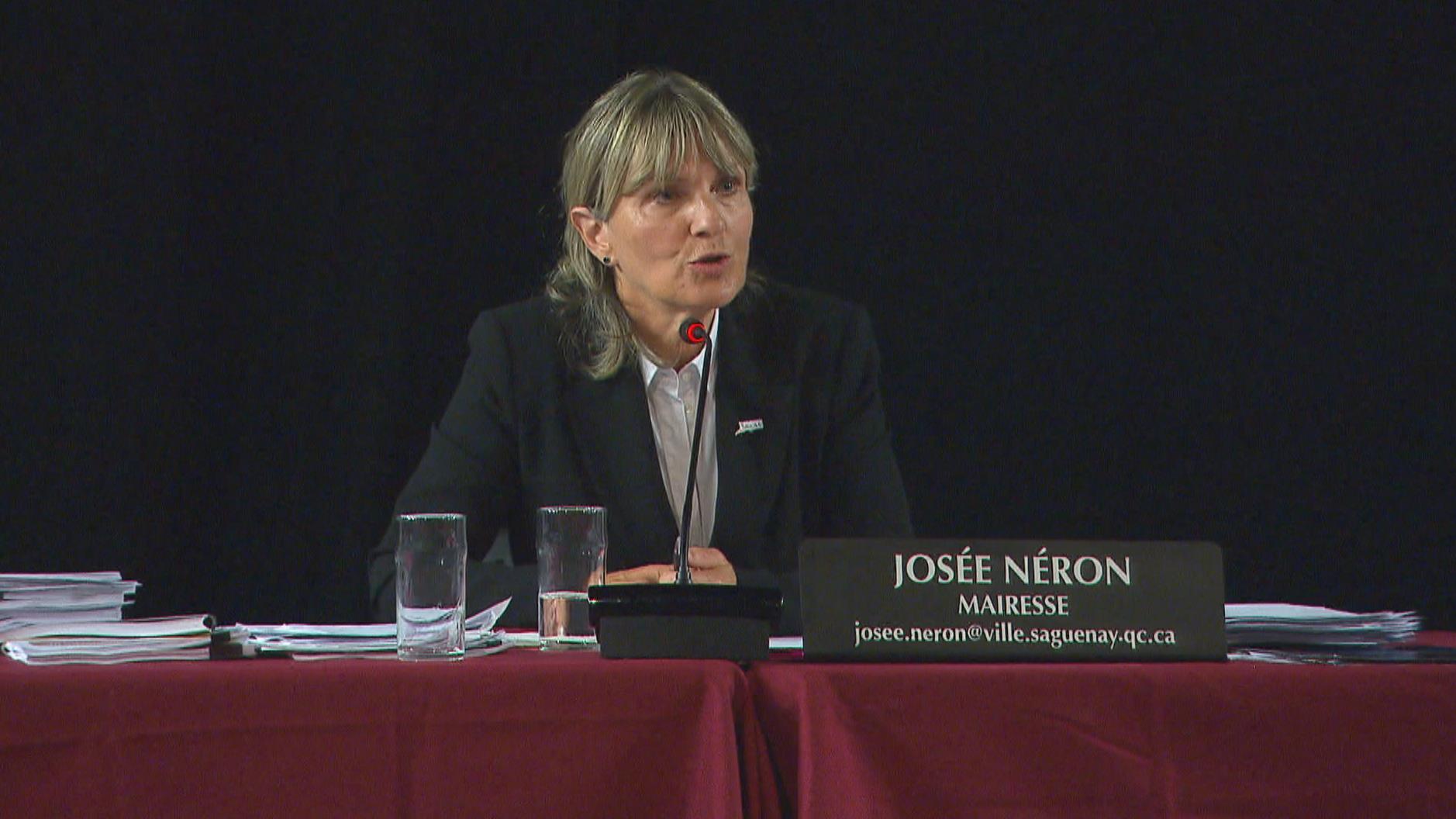 Josée Néron défend le choix de la ville | OHdio | Radio-Canada