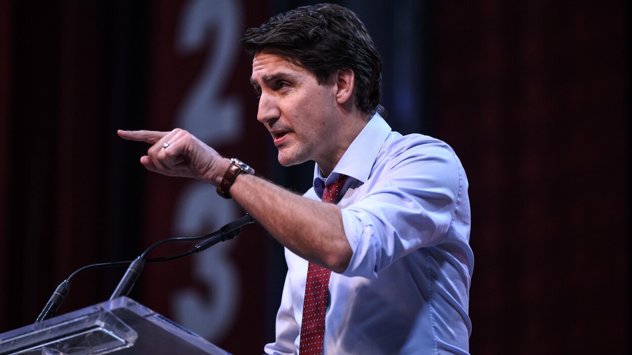 Congrès libéral : Justin Trudeau lance une attaque en règle contre ...