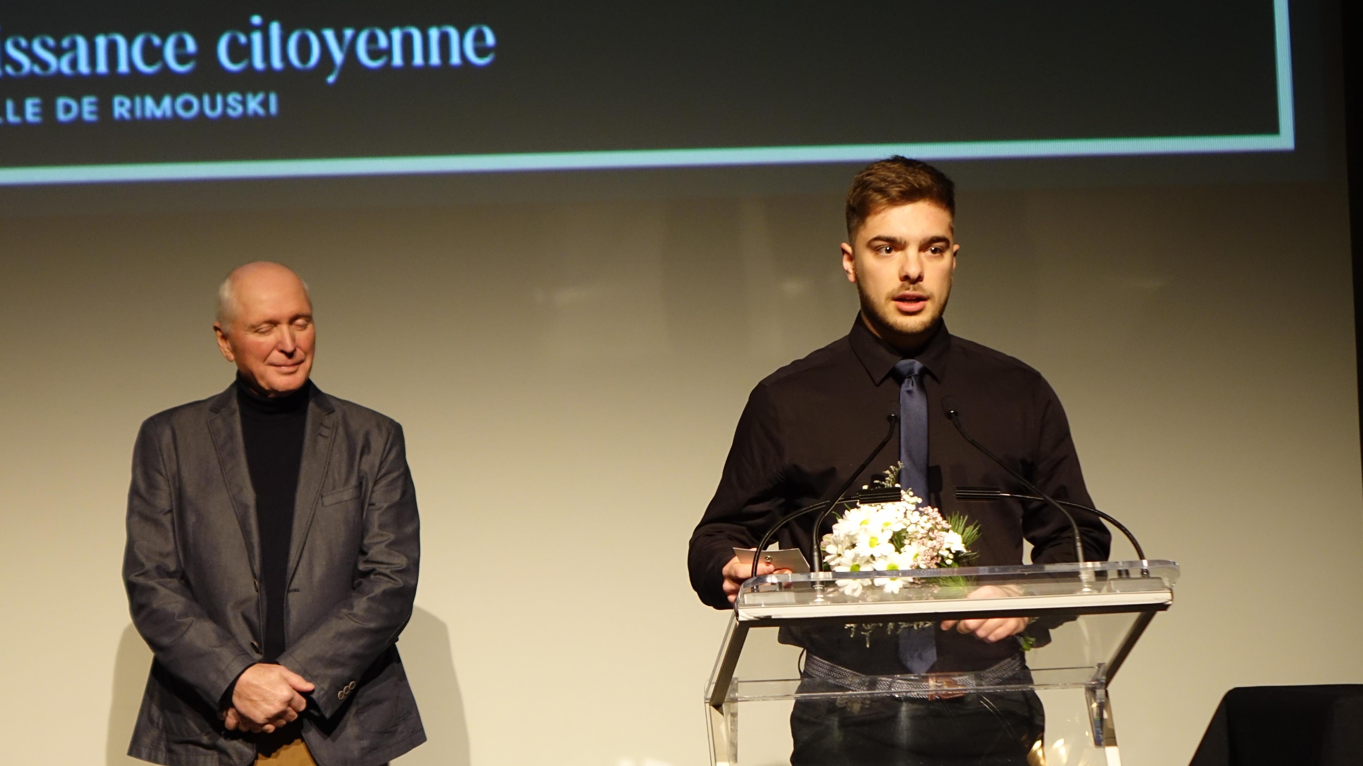Laurent Lavallée, récipiendaire du prix Espoir remis par la ville de ...