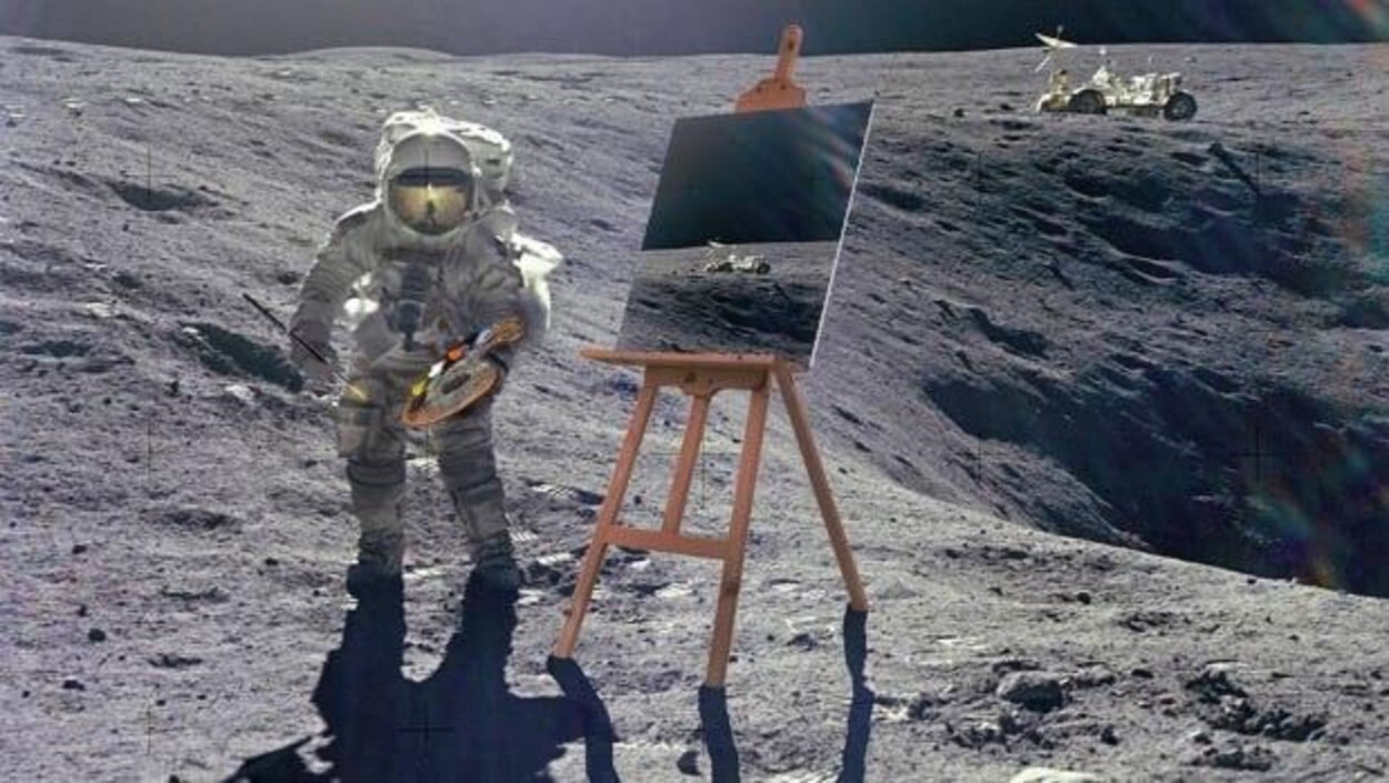 Un artiste de Vancouver souhaite s'envoler pour la Lune | Radio-Canada