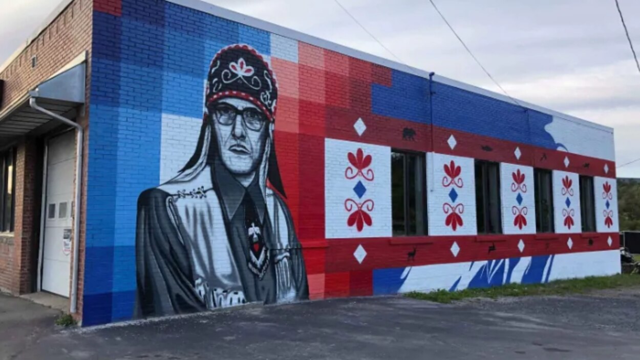 Des murales peintes en l’honneur des ancêtres autochtones au Madawaska ...