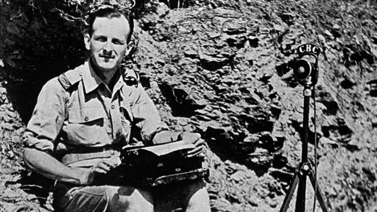 Marcel Ouimet, reporter de guerre, la voix du débarquement | Radio-Canada