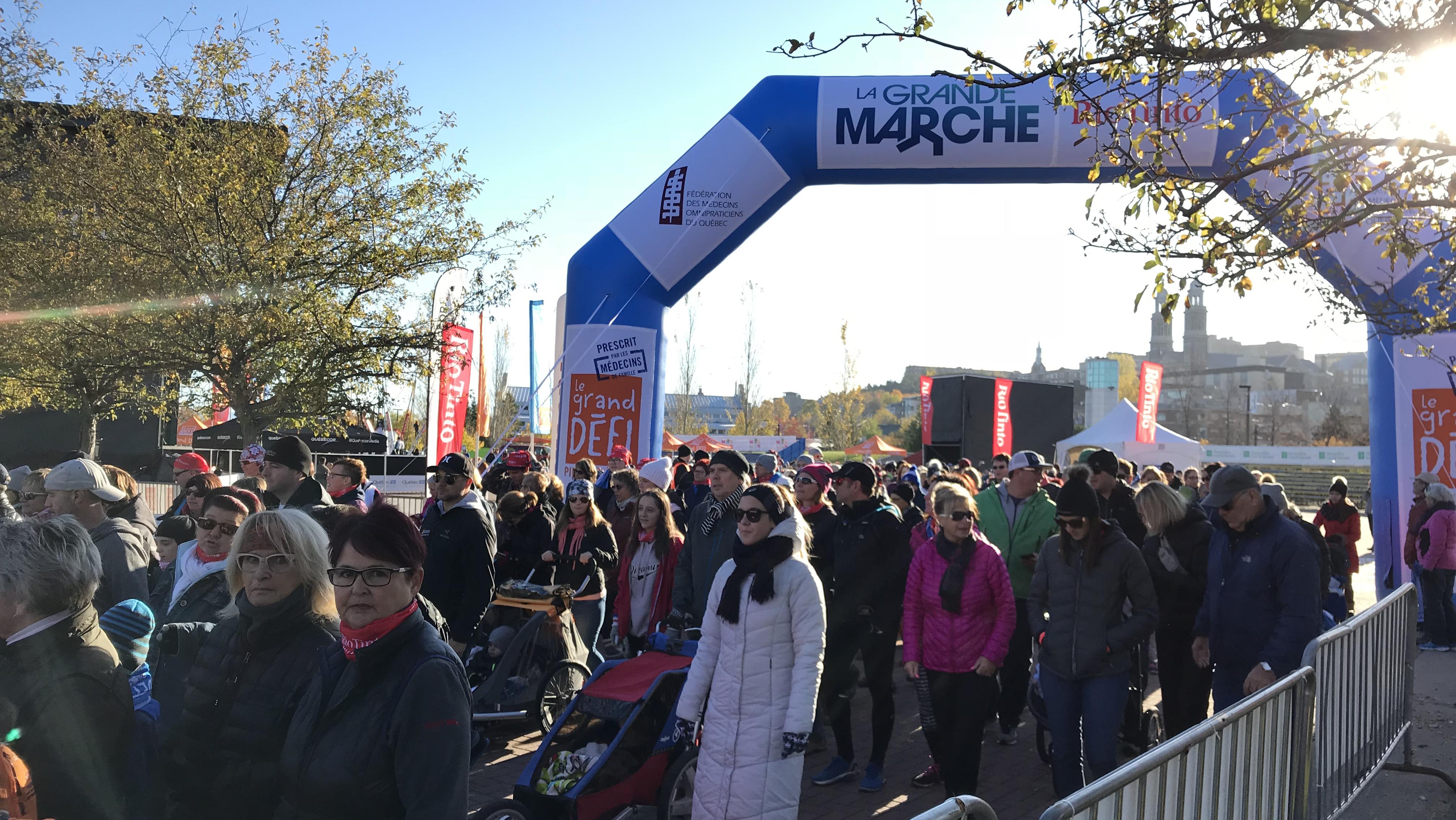 La Grande Marche plus populaire que jamais | OHdio | Radio-Canada