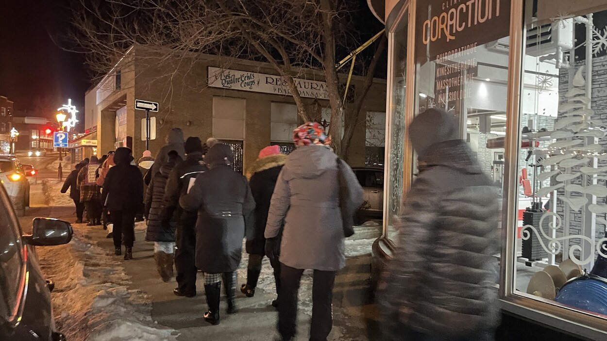 Une centaine de personnes à la marche en mémoire des victimes de ...