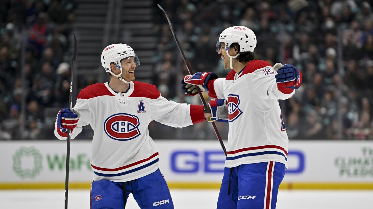 Le Canadien défait le Kraken 4-2 | Radio-Canada