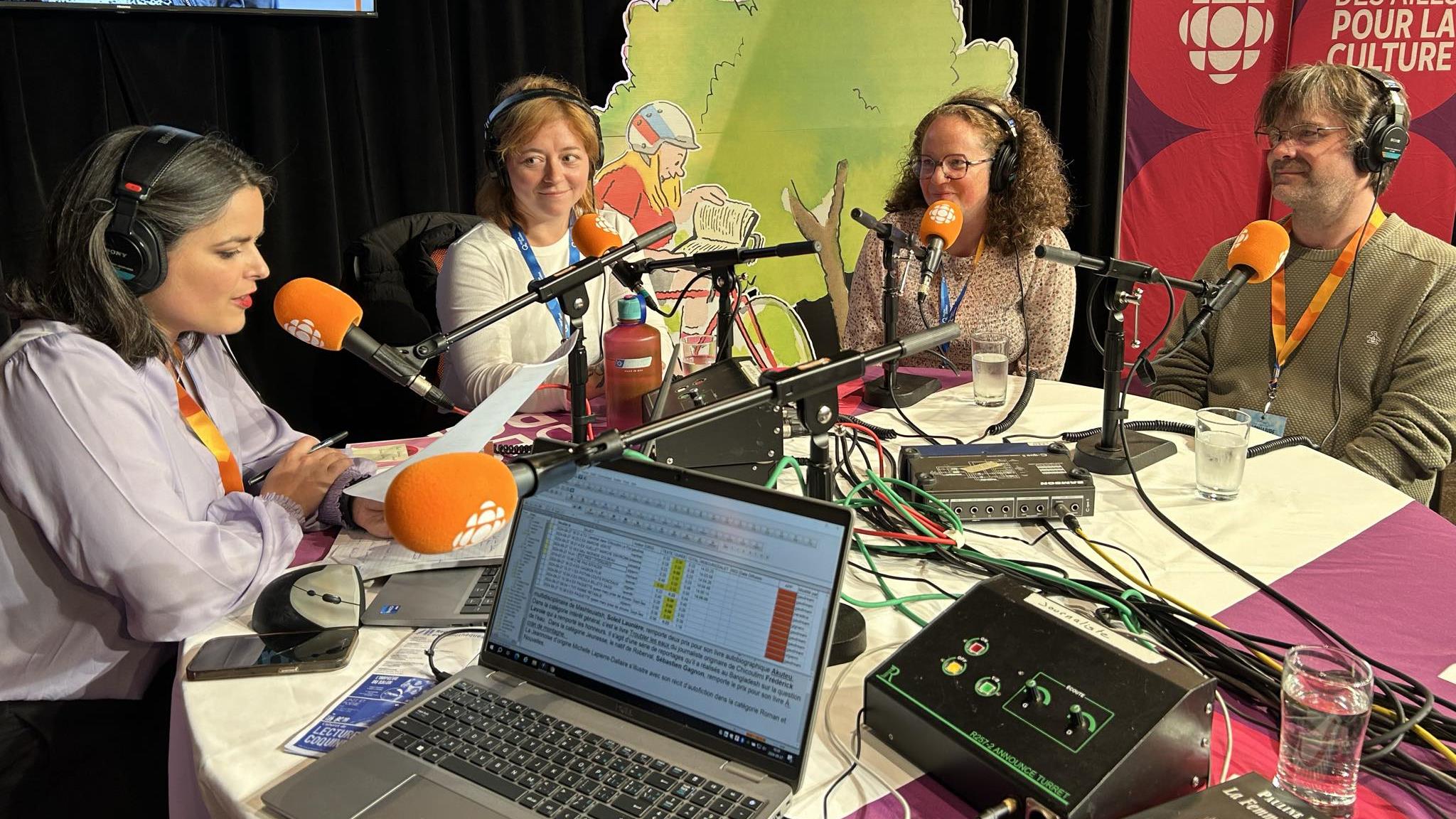 Entrevue avec Mélissa Verreault, Michelle Lapierre-Dallaire et Joël ...